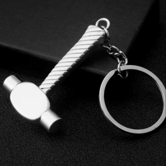 Accessories | New Metallic Thors Hammer Keychain Gift | Poshmark